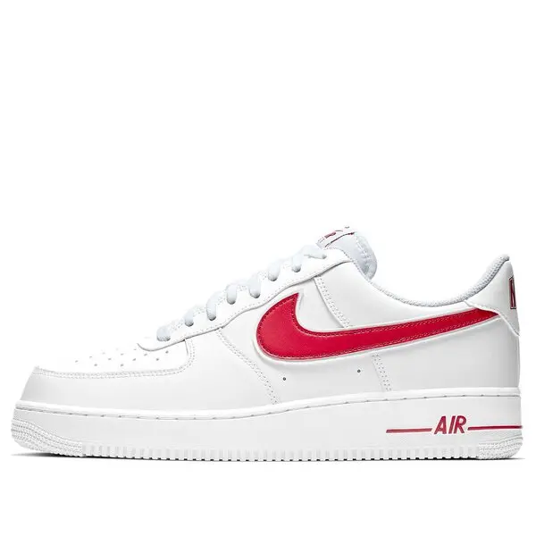 Nike Force 1 Low '07 3 Sneakers - White/red