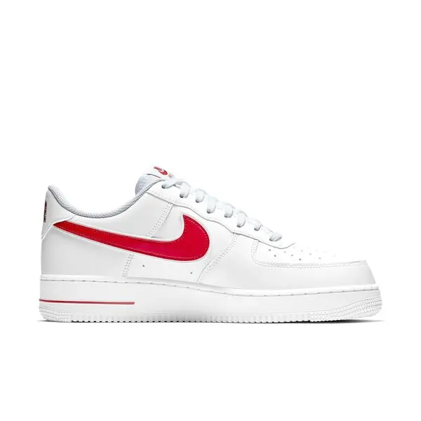 Nike Force 1 Low '07 3 Sneakers - White/red