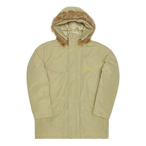 NEW BALANCE Parka Jacket - Green/brown
