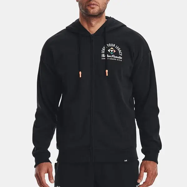 Under Armour Project Rock Heavyweight Terry Full-zip Hoodie