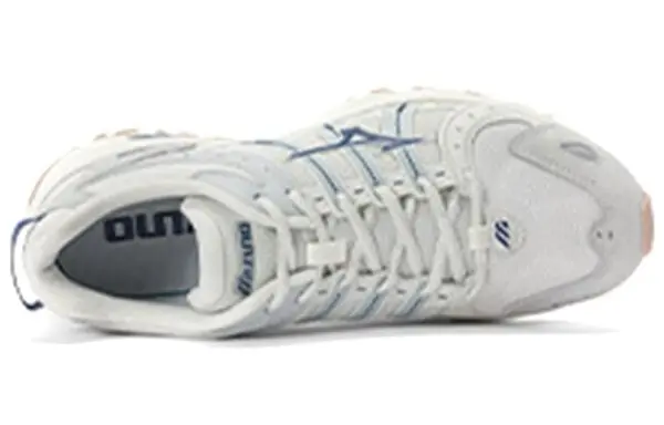 Mizuno Wave Rider 10 Sneakers - White/tan/blue