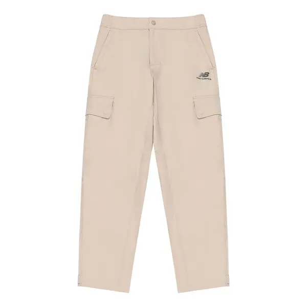 NEW BALANCE Cargo Pants - Beige/black