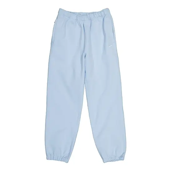Nike Solo Swoosh Sweatpants - Celestine Blue/whit