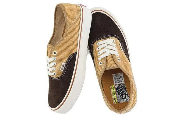 VANS Style 136 Lace-up Sneakers - Yellow/brown