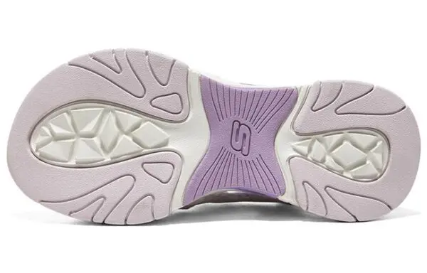 Sketchers Stamina V3 Athletic Sandals - White/purple