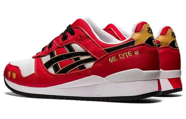 Asics Gel Lyte Iii Og "red Daruma" Sneakers - Red/white