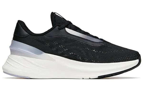 ANTA Running Series Sneakers 'black White Silver - Black/silver/white