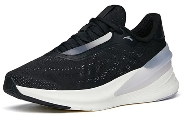ANTA Running Series Sneakers 'black White Silver - Black/silver/white
