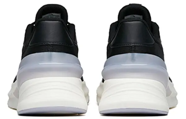 ANTA Running Series Sneakers 'black White Silver - Black/silver/white