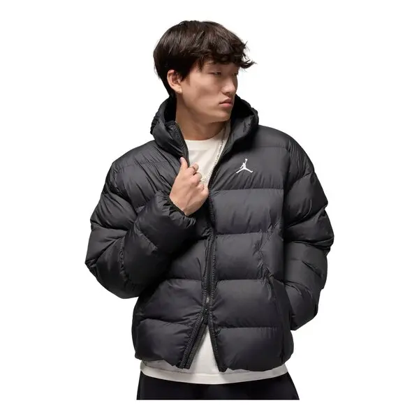 JORDAN Brooklyn Therma-fit Loose-fit Puffer Jacket - Black
