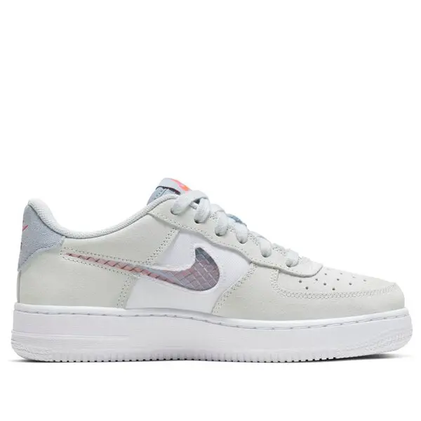 Nike Force 1 Low "transparent Swoosh" Sneakers - White