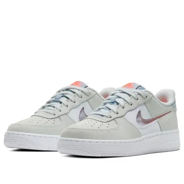 Nike Force 1 Low "transparent Swoosh" Sneakers - White