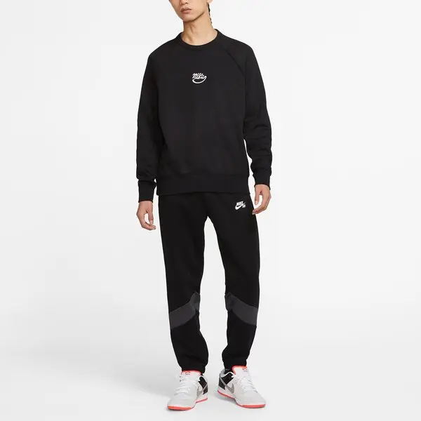 Nike Icon Fleece Pullover - Black