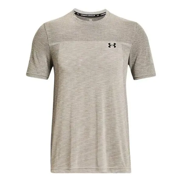 Under Armour Seamless T-shirt - Summit White/black