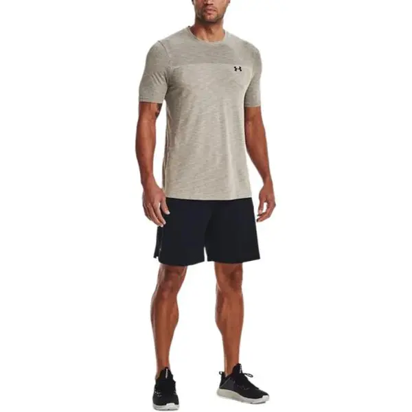 Under Armour Seamless T-shirt - Summit White/black