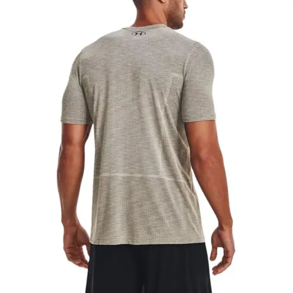 Under Armour Seamless T-shirt - Summit White/black