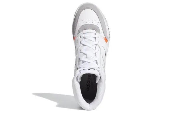 Adidas Originals Drop Step High Top Sneakers - White/orange