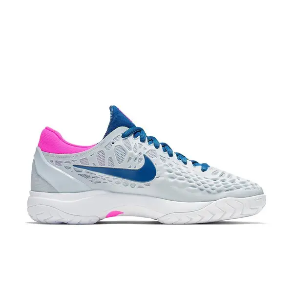 Nike Zoom Cage 3 "half Blue Pink Blast - Gray/blue/pink