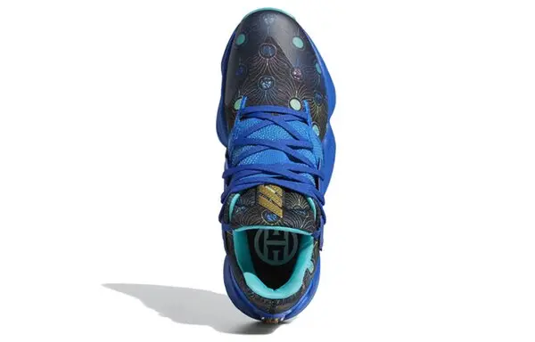 Adidas Harden Volume 4 "glow " Athletic Sneakers - Blue