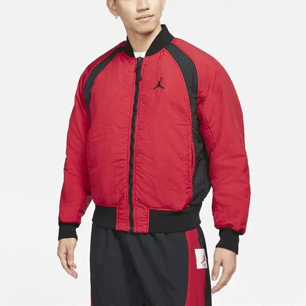 JORDAN Air Flight Logo Baseball Jacket