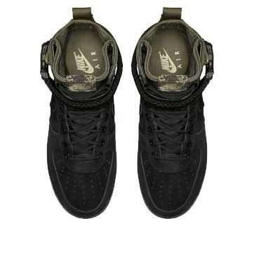 Nike Sf Air Force 1 High Top Sneakers - Black