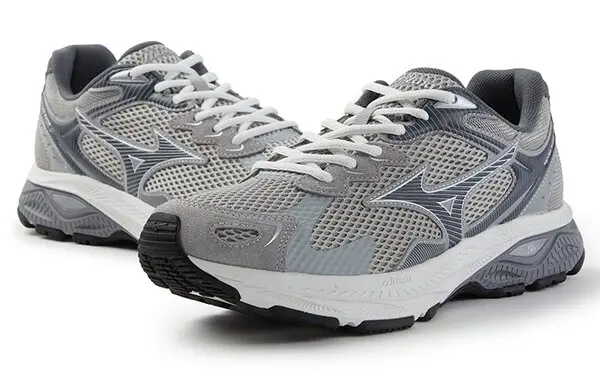 Mizuno Racer S Athletic Sneakers - White/gray