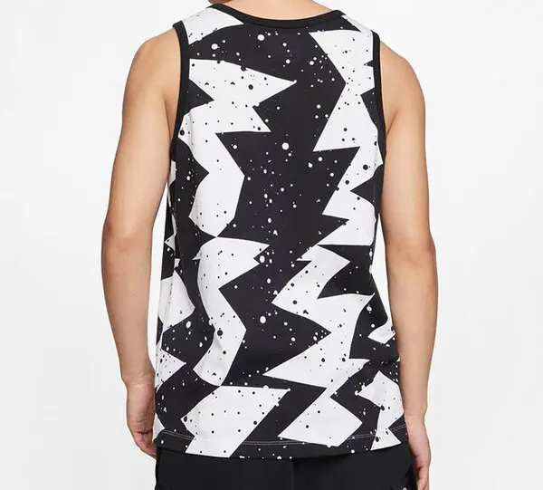 JORDAN Graphic Print Basketball Tank - Blackwhite