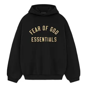 Fear Of God Fleece Ii Hoodie - Black