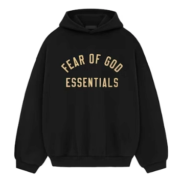 Fear Of God Fleece Ii Hoodie - Black