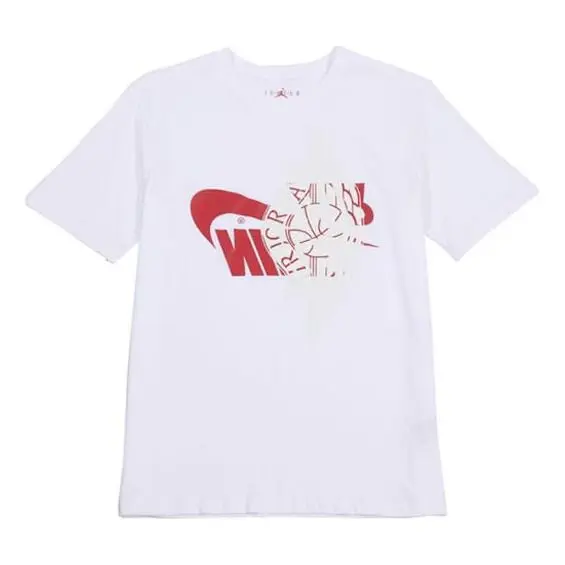 JORDAN Air Futura Wings Logo Short Sleeve T-shirt - White
