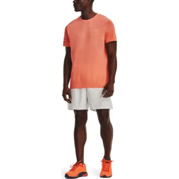 Under Armour Seamless Stride Short Sleeve - Frosted Orange