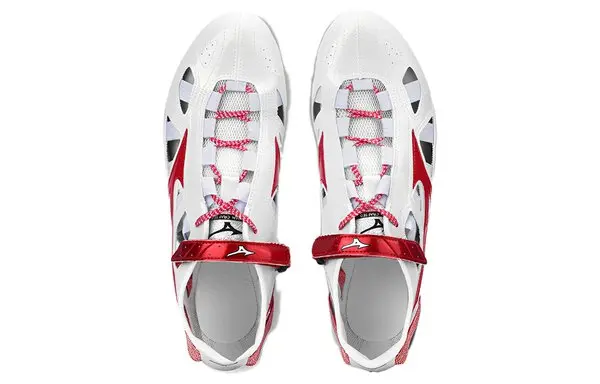 Mizuno Chrono Inx Sp Athletic Shoes - White/red