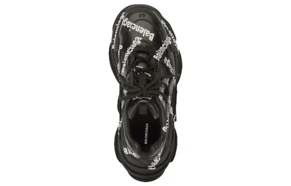 Balenciaga Triple S Sneakers - Black/white
