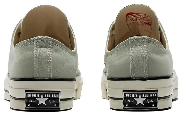CONVERSE Chuck 70 Low Top Sneakers - Gray/green