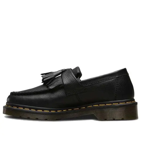 Dr. Martens Adrian Virginia Leather Tassel Loafers - Black