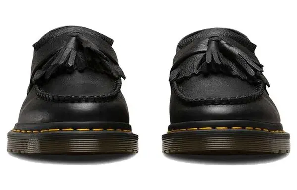 Dr. Martens Adrian Virginia Leather Tassel Loafers - Black