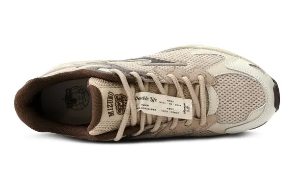 Mizuno X Yongpu Coffee Racer S "city Latte" Sneakers