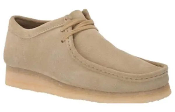 Clarks Wallabee Suede Lace-up Shoes - Maple