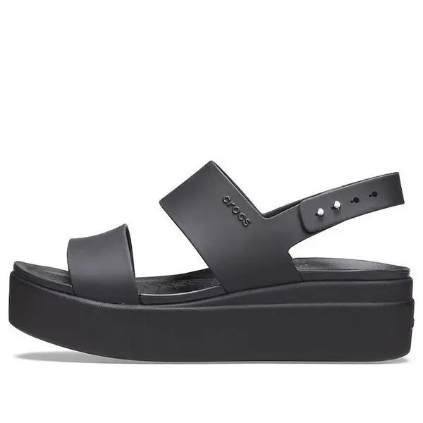 CROCS Brooklyn Platform Sandals - Black