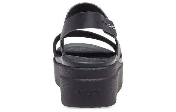 CROCS Brooklyn Platform Sandals - Black
