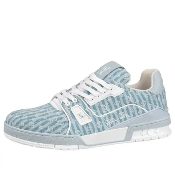 LOUIS VUITTON Trainers - White/blue