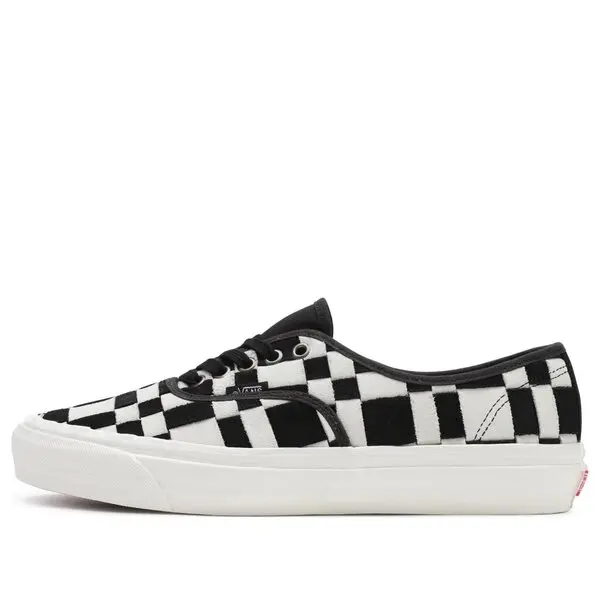 VANS Authentic Woven Check 44 Dx Low Top Sneakers - White/black