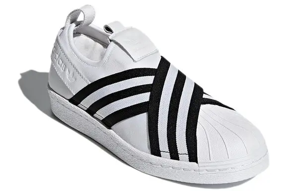 Adidas Superstar Slip-on Sneakers - White/black