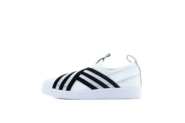 Adidas Superstar Slip-on Sneakers - White/black