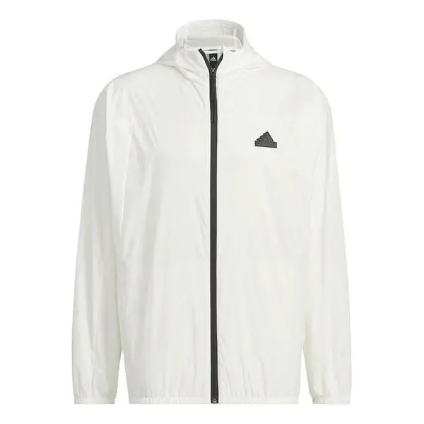 Adidas Tech Lightweight Woven Jacket Asia Sizing - White