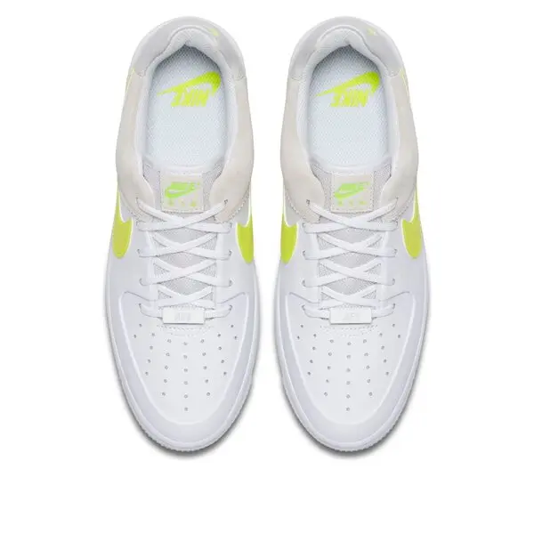 Nike Force 1 Sage Low Sneakers - White/yellow
