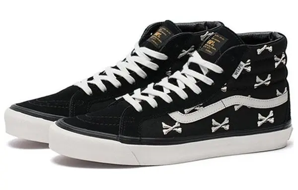 VANS Wtaps X Og Sk8-hi Lx 'bones' High Top Sneakers