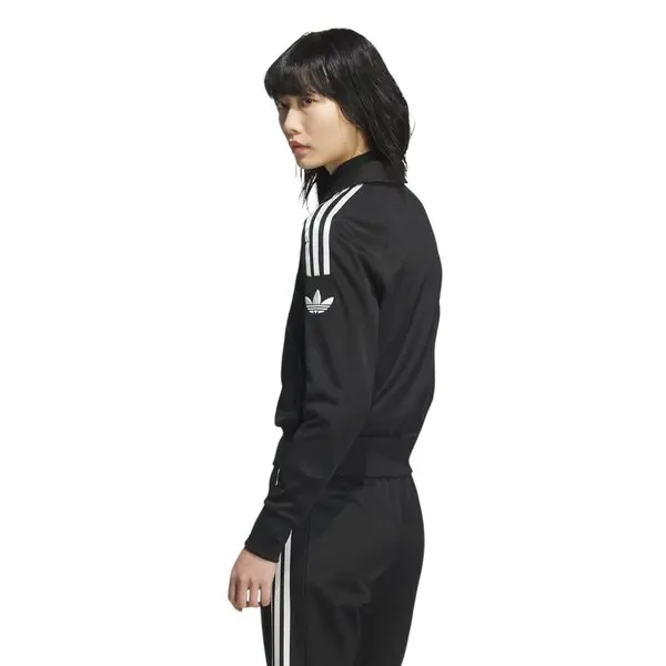 Adidas Retro Trefoil Track Jacket - Black