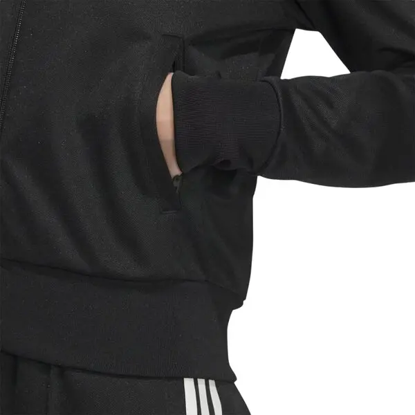 Adidas Retro Trefoil Track Jacket - Black
