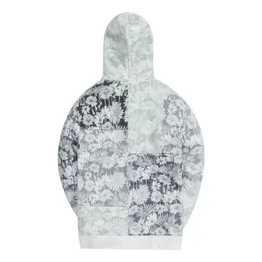 Kith Aster Floral Williams Iv Pullover 'stadium - Light Green
